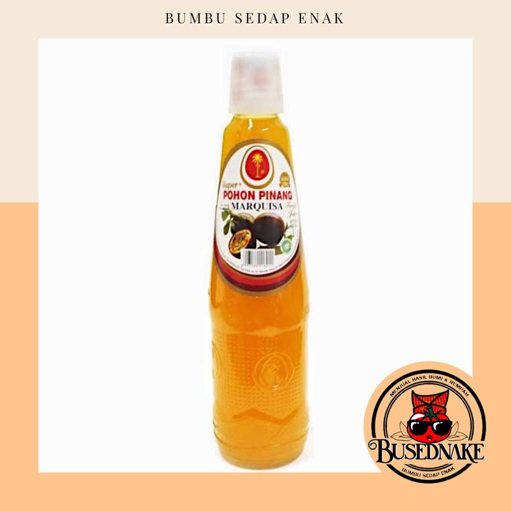 Jual Sirup Markisa Pohon Pinang SUPER 600ml / khas medan | Shopee Indonesia