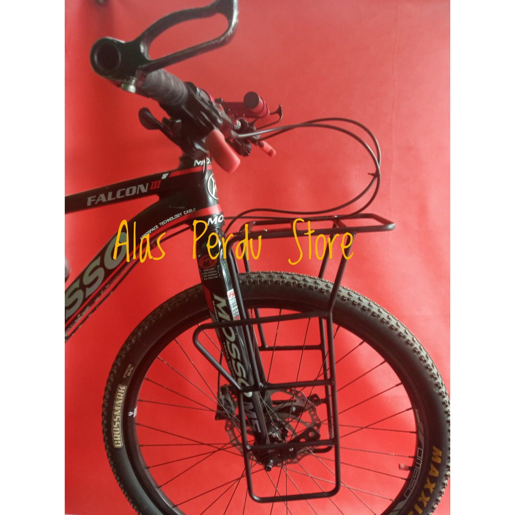 Jual FRONT PANNIER RACK CUSTOM/ RACK PANNIER DEPAN SEPEDA FEDERAL ...