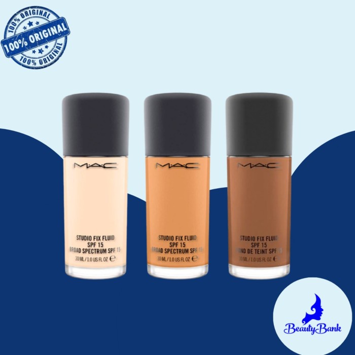 Jual FOUNDATION- MAC STUDIO FIX FLUID FOUNDATION SPF 15 (100% ORI ...