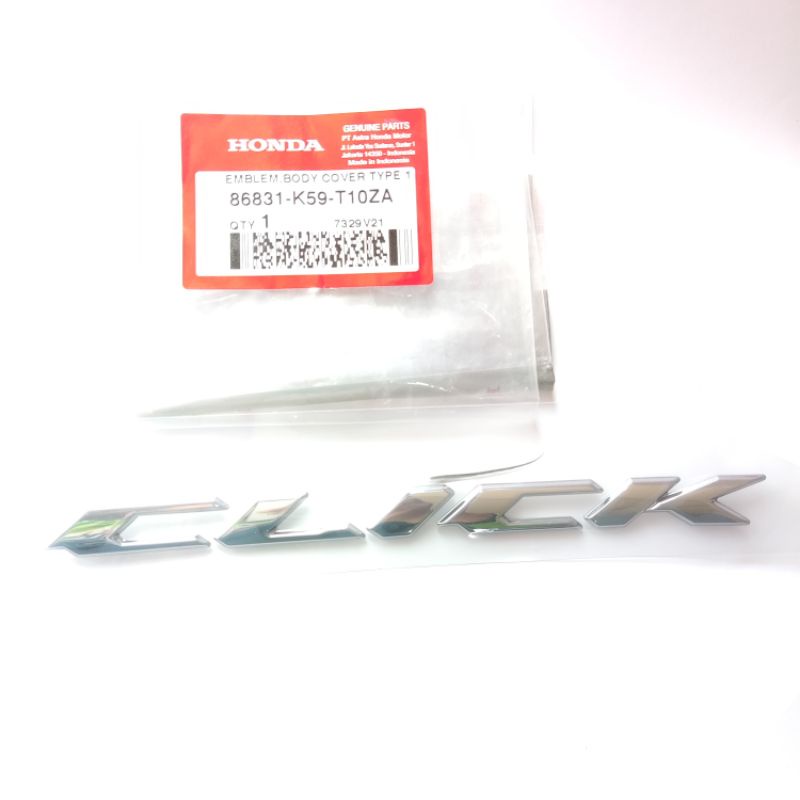 Jual stiker emblem Honda click original | Shopee Indonesia