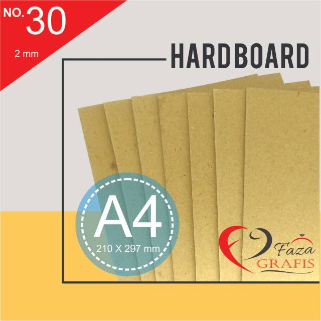 Jual Karton Hardboard no 30 ukuran A4 | Shopee Indonesia