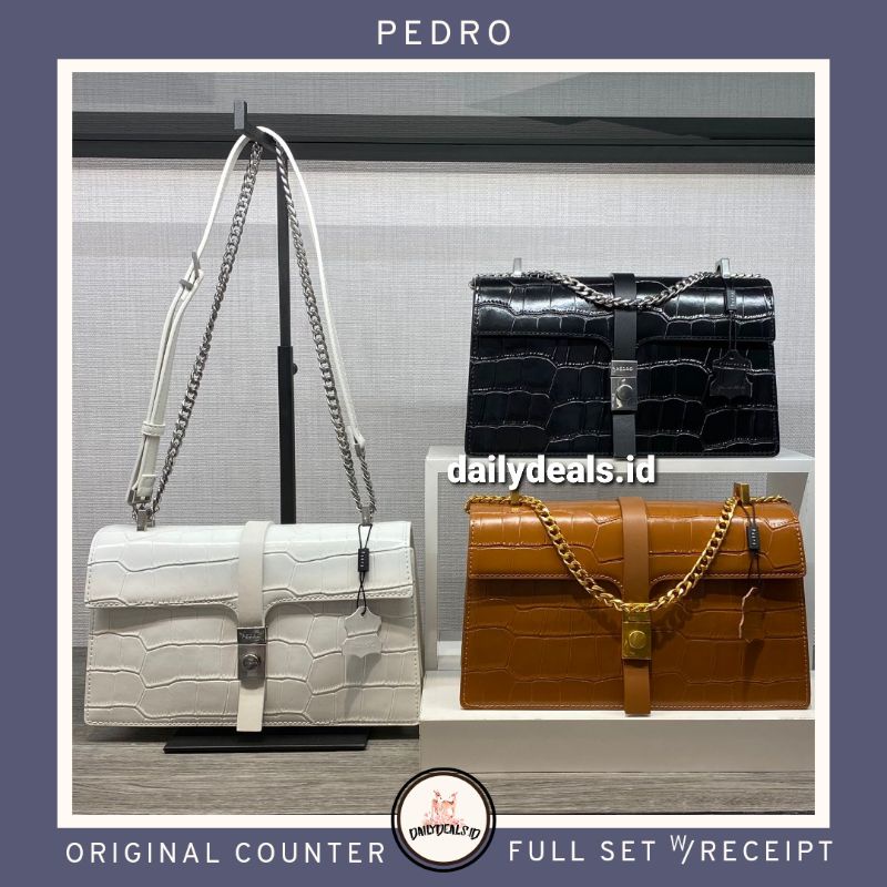 Jual PW2-76610052 Leather Croc Effect - Jastip P3DRO ORIGINAL COUNTER ...