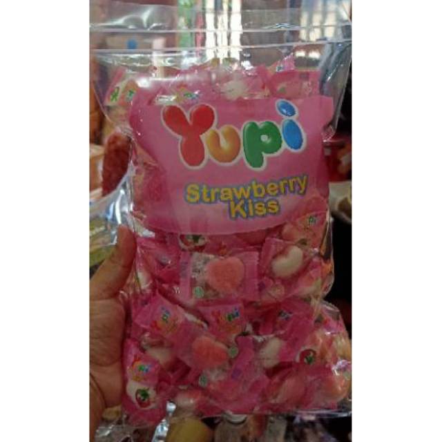 Jual Camilan Yupi Permen kiloan kemasan 250gram | Shopee Indonesia