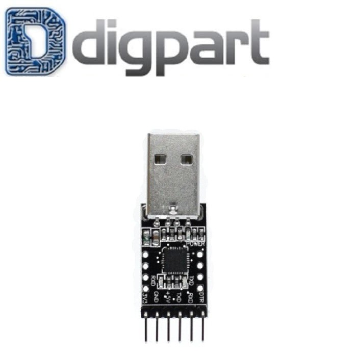 Jual CP2102 USB to TTL 6Pin 6 Pin Serial Converter STC Replace FT232 ...