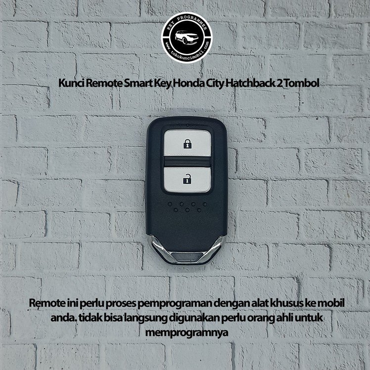 Jual Kunci Remote Smart Key City Hatchback 2 Tombol After Market ...