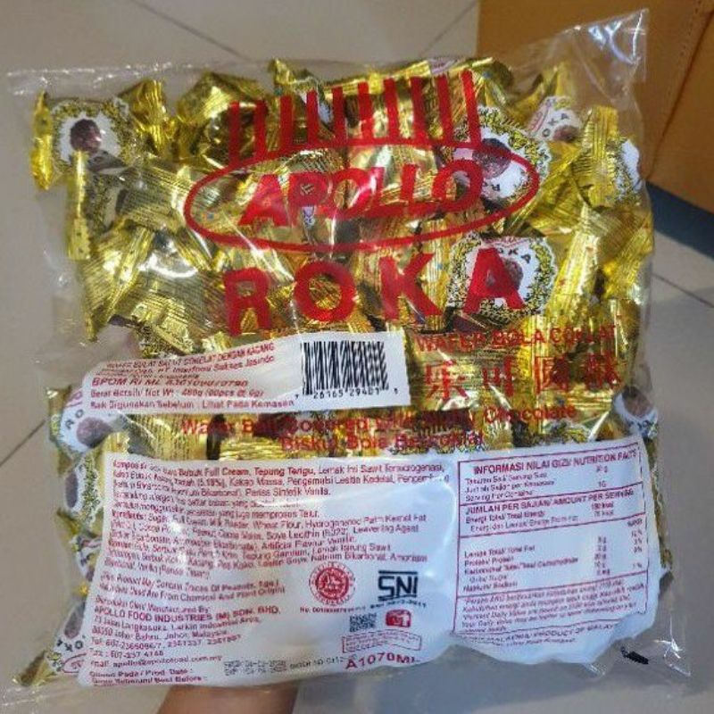 Jual Apollo roka wafer ball import original malaysia 420 gr | Shopee ...