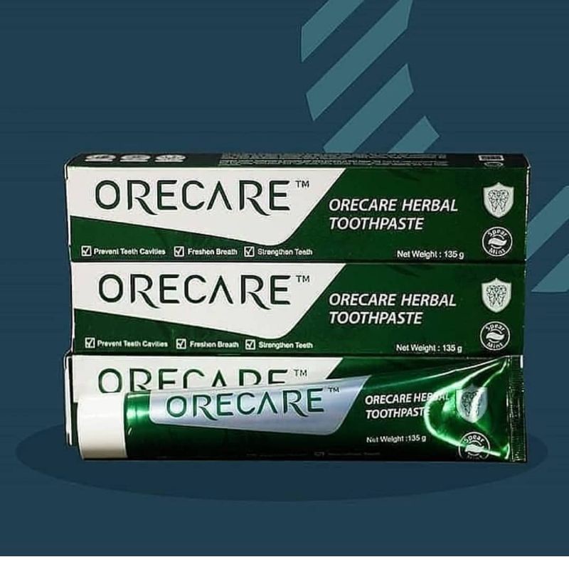 Jual ORECARE TOOTHPASTE (PASTA GIGI PENGHILANG PLAK DAN BAU MULUT ...