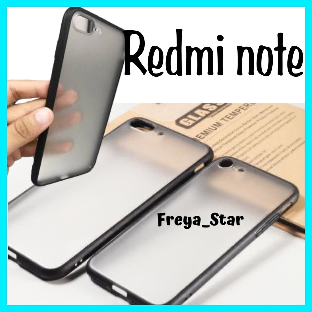 Jual CASE POP FUZE Hardcase REDMI NOTE 8 9 Hard Case cas casing hitam ...