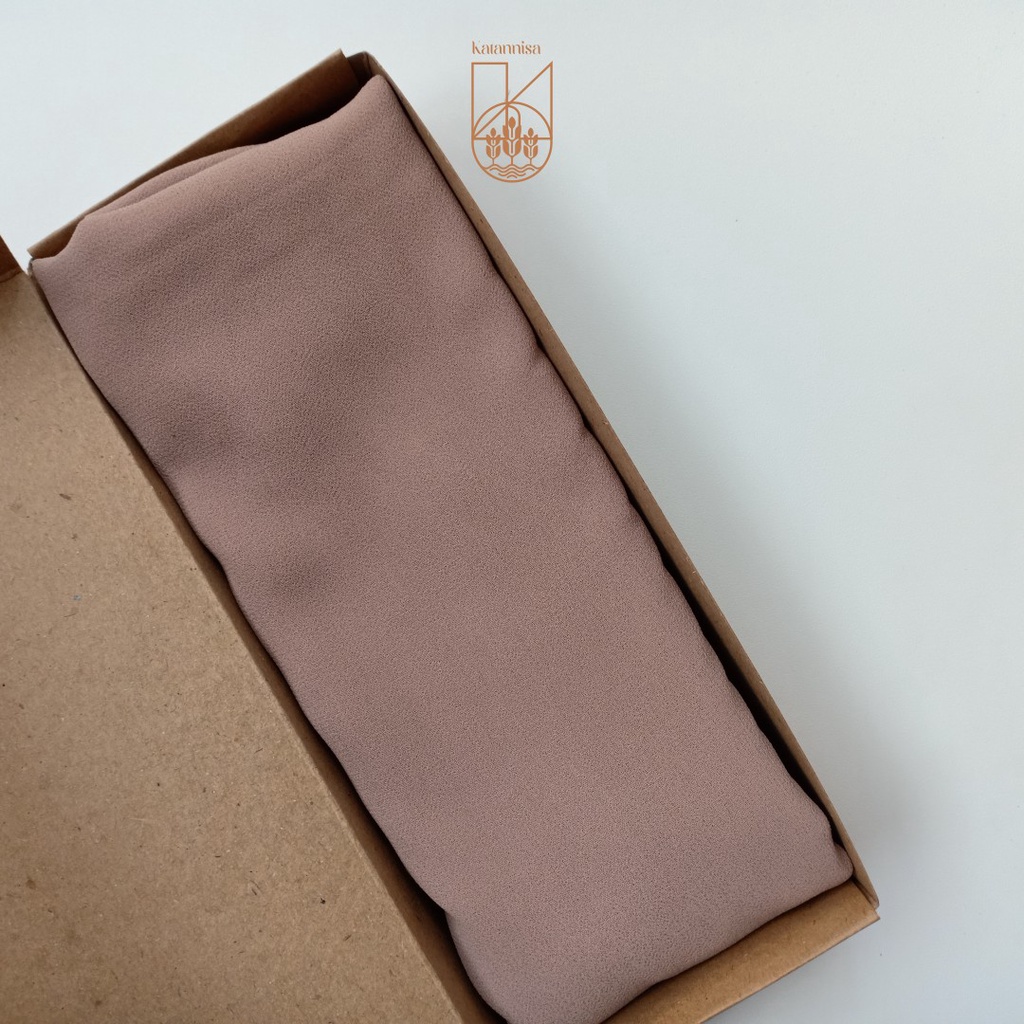 Jual BOX HIJAB LONG PAPERBOX BOX PERSEGI PANJANG BROWN CRAFT PAPER BOX ...