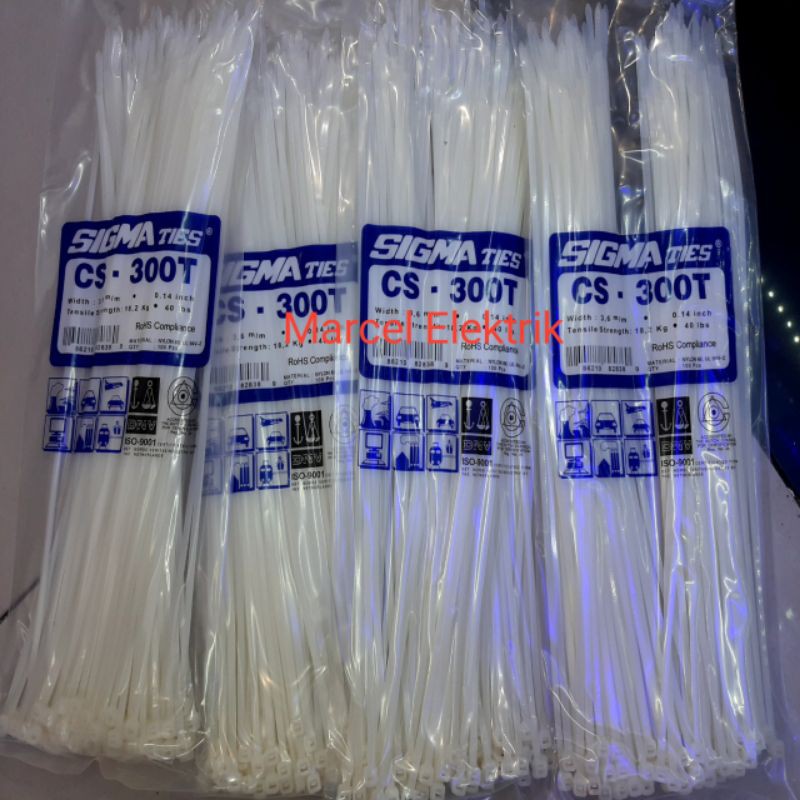 Jual Kabel Ties SIGMA 300T 30cm | Shopee Indonesia