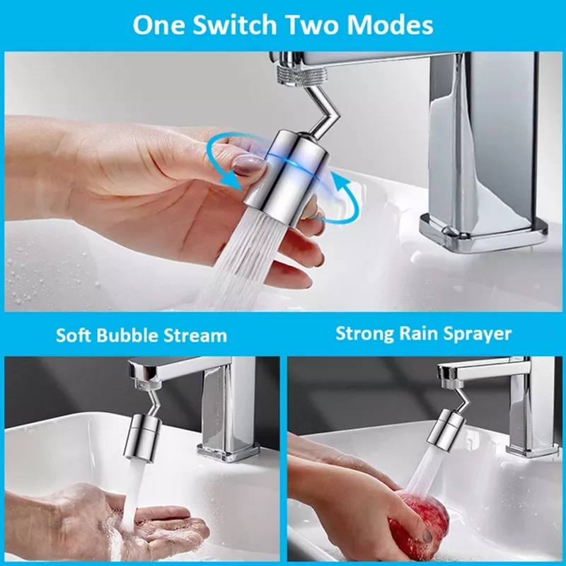 Jual Adapter Sambungan Keran Kran Filter Air Wastafel Faucet Extender ...