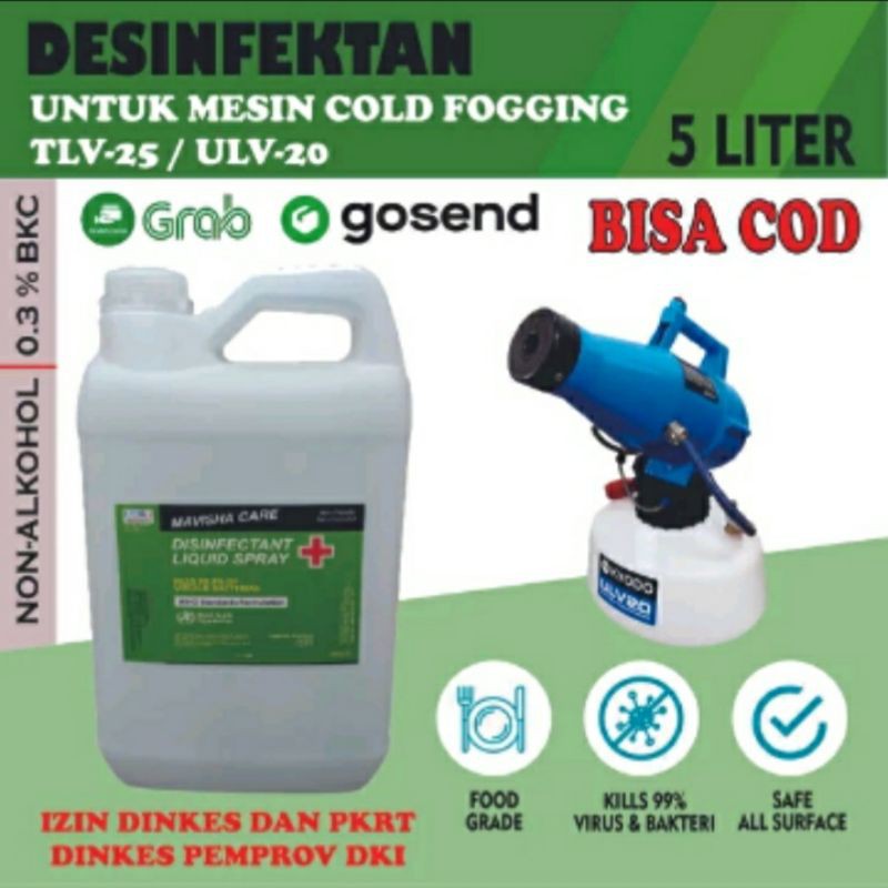 Jual Mesin Fogging Uap Ulv Cold Fogger Kyodo ULv20 Dan Cairan ...