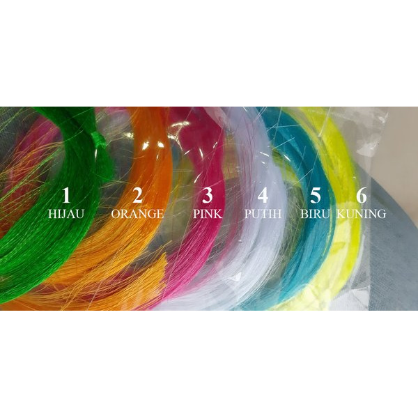 Jual Benang sutra atau satin untuk kotrek atau apolo atau rintak ...