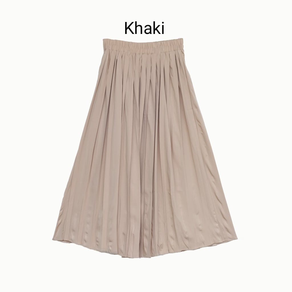 Jual ROK PLISKET WANITA PREMIUM TEBAL / ROK KERJA MUSLIMAH / ROK ...