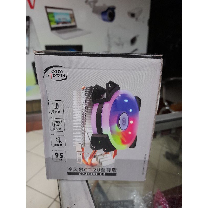 Jual coler HSF tower rgb untuk intel dan amd | Shopee Indonesia