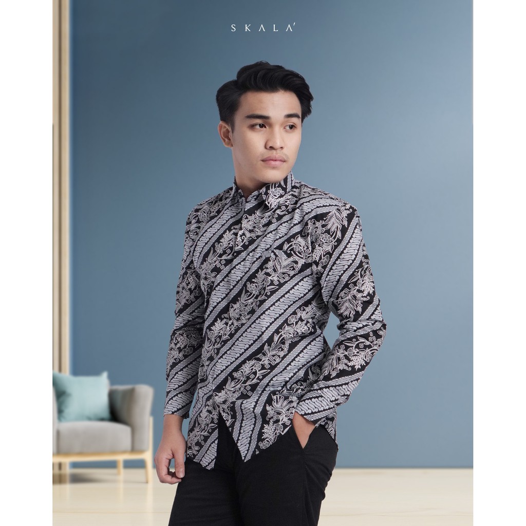 Jual Laskala Batik Premium Slimfit Barata K06A244 | Shopee Indonesia
