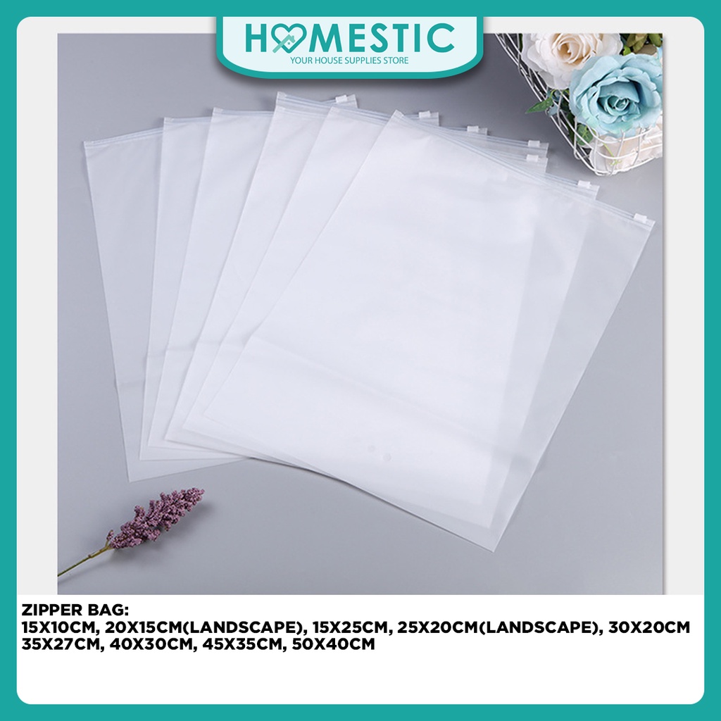 Jual Zipper lock / zipper storage bag / zipper travel pouch / travel ...