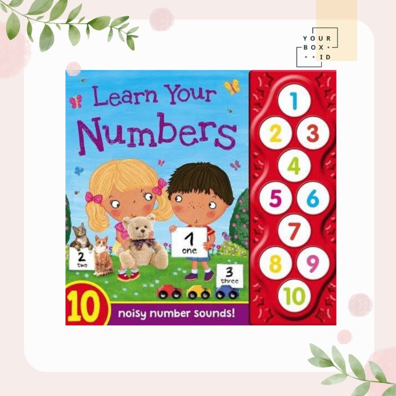 Jual Learn Your Numbers / 10 Noisy Numbers Sound Book Preloved | Shopee ...