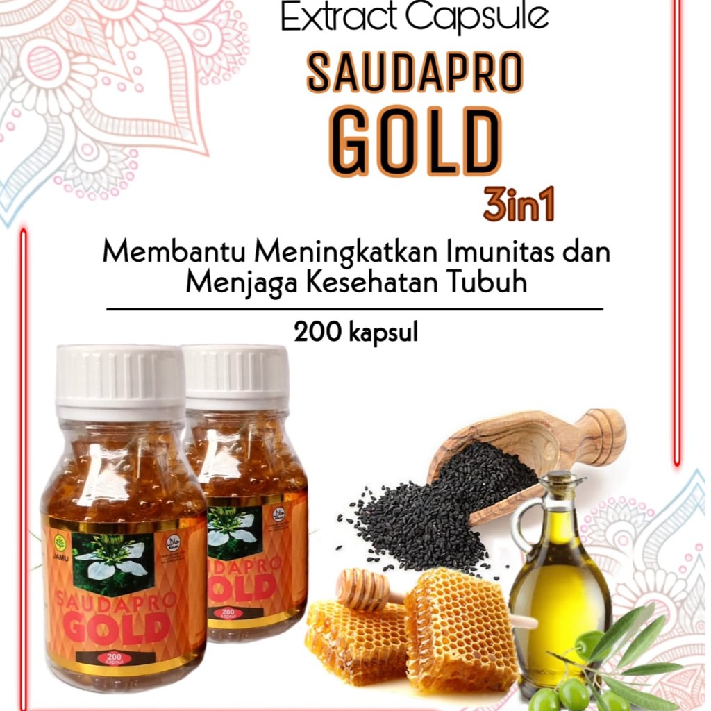 Jual Sauda Pro Gold 3 in 1 Habbatisaudah Propolis Trigona Zaitun ...