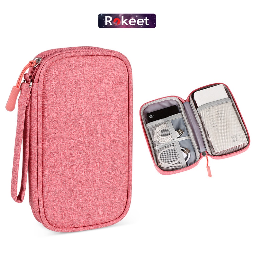 Jual Rokeet Pouch Power Bank Gadget Softcase Tas Gadget Travel ...