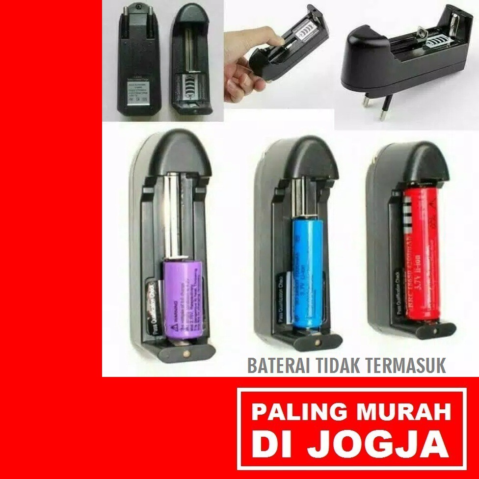 Jual PAC 28F Charger Baterai 18650 Batok Adapter Batre Cas Isi Ulang Li ...