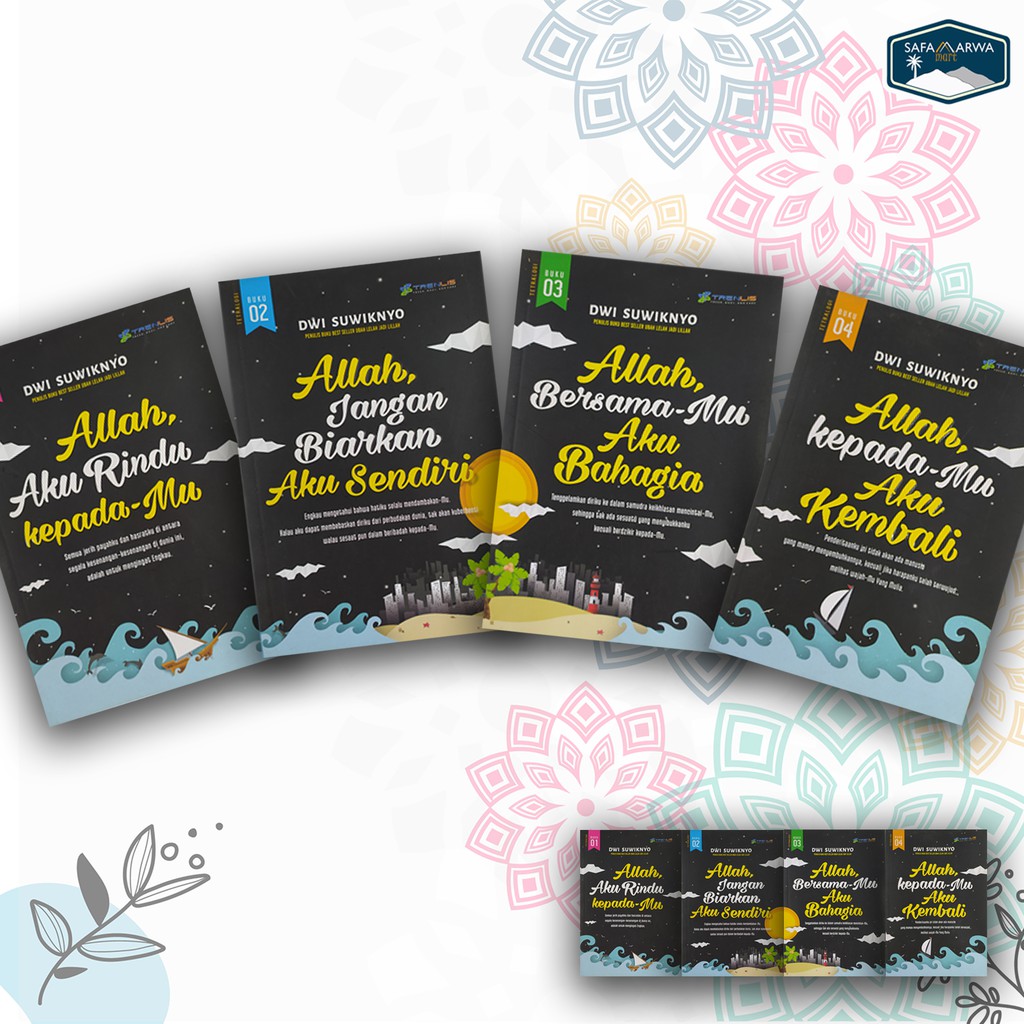 Jual BUKU MOTIVASI ISLAM / ISI 4 BUKU / SERI BUKU ISLAMI (DWI SUWIKNYO ...