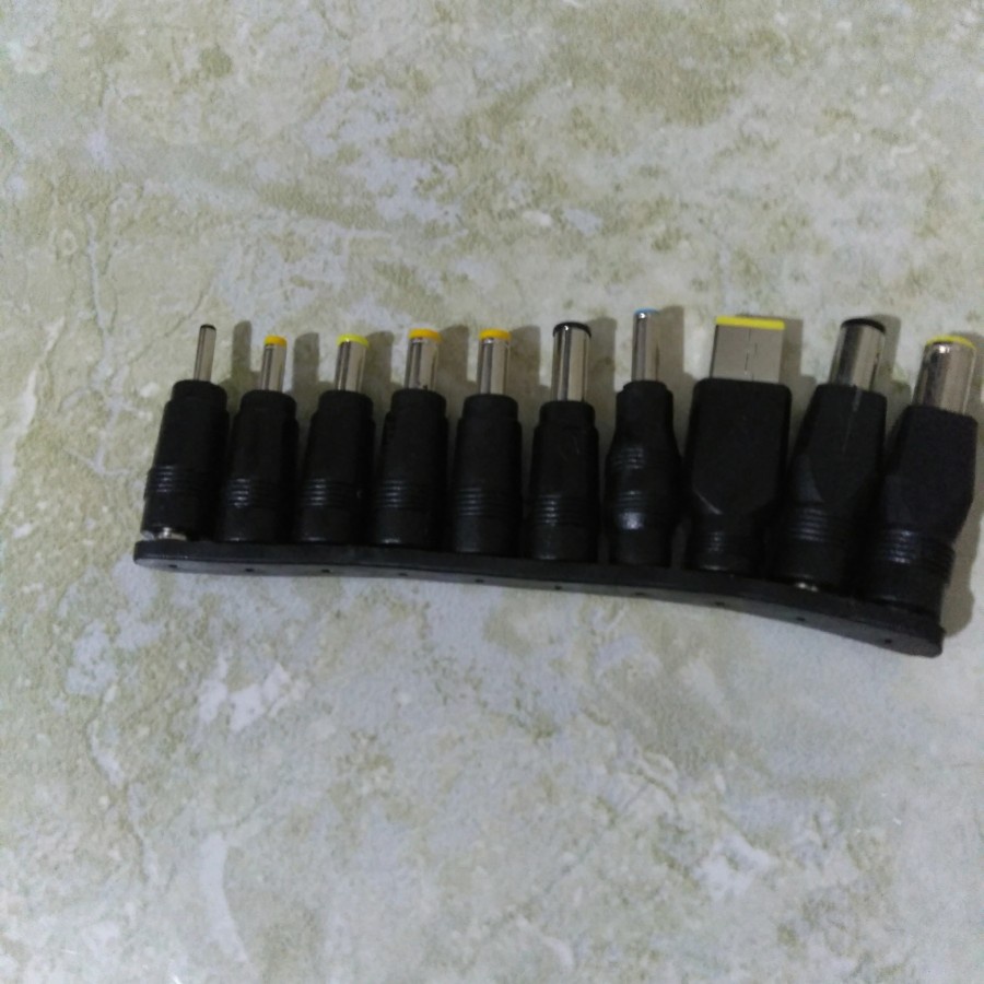 Jual universal jack dc adaptor carger sambungan carger pucuk carjer isi ...