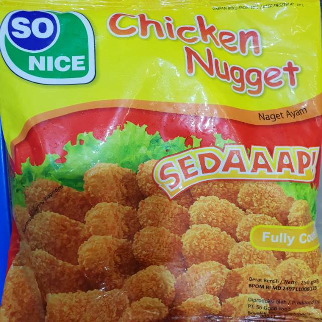 Jual So nice nugget 250gr | Shopee Indonesia