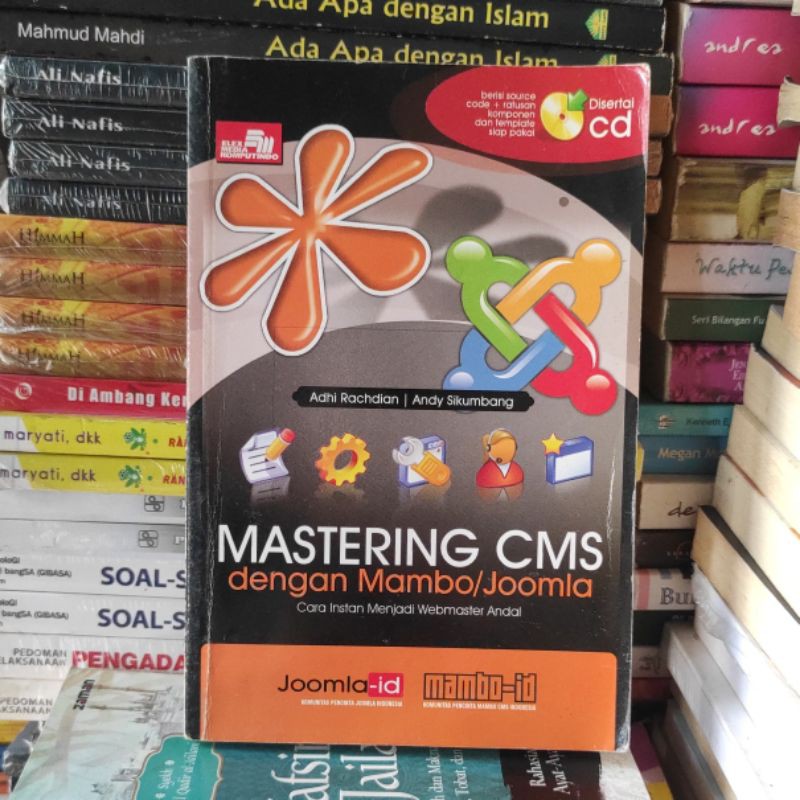 Jual Buku Mastering CMS dengan Mambo atau Joomla - Adhi Rachdian dan ...