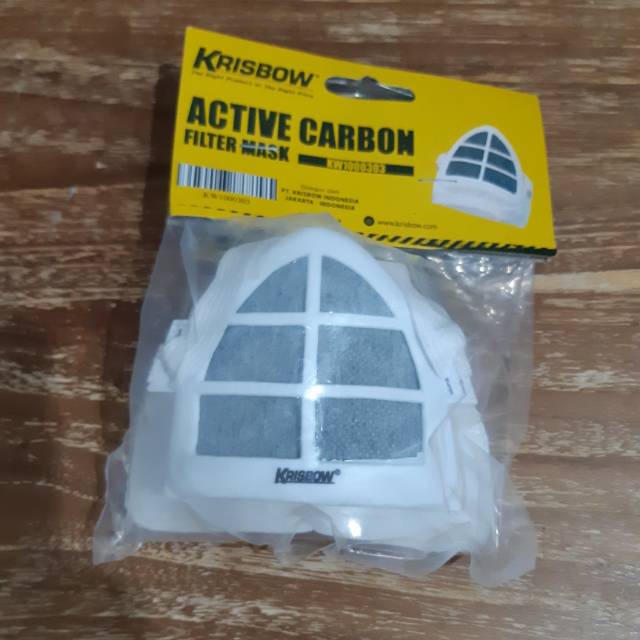 Jual Masker Krisbow Active Carbon Filter Mask | Shopee Indonesia