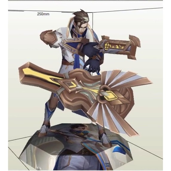 Jual DIY Papercraft Mobile Legend Granger Lightborn | Shopee Indonesia