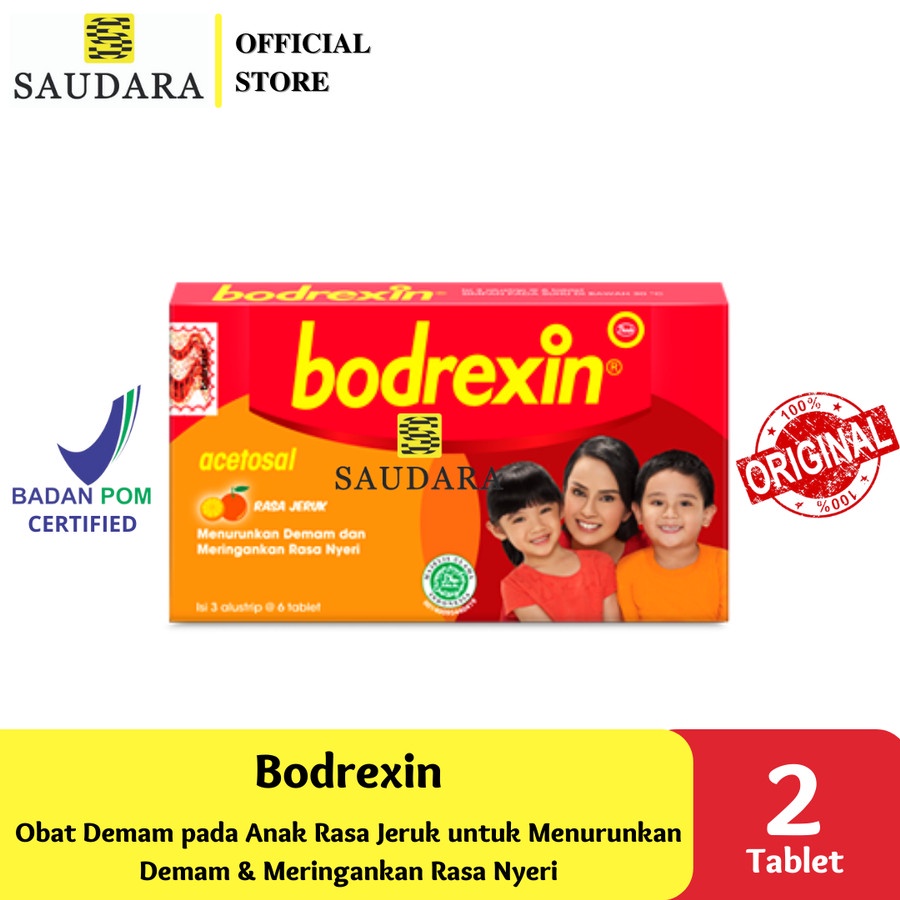 Jual Bodrexin Tablet (2 Tablet) | Shopee Indonesia