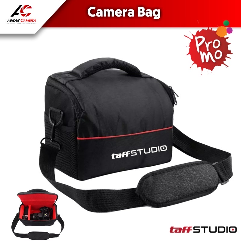 Jual Tas Kamera Universal TaffSTUDIO EOS Tas Selempang Kamera DSLR for ...