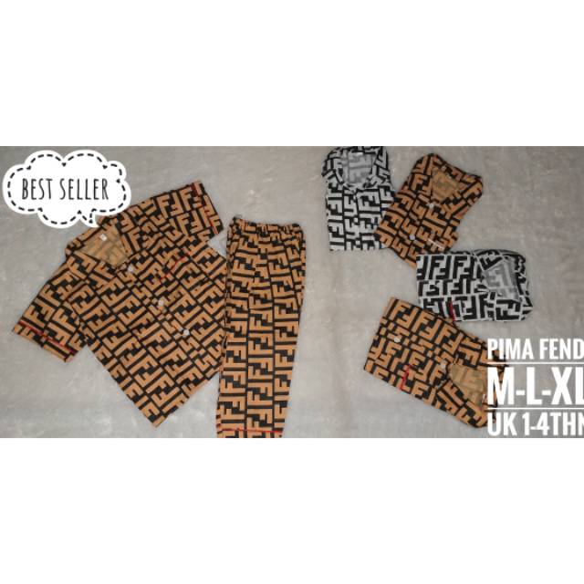Jual Piama fendi(1-4tahun) | Shopee Indonesia