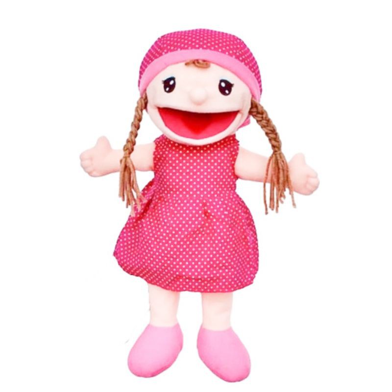 Jual Boneka Tangan Muppet Handpuppet Angela | Shopee Indonesia