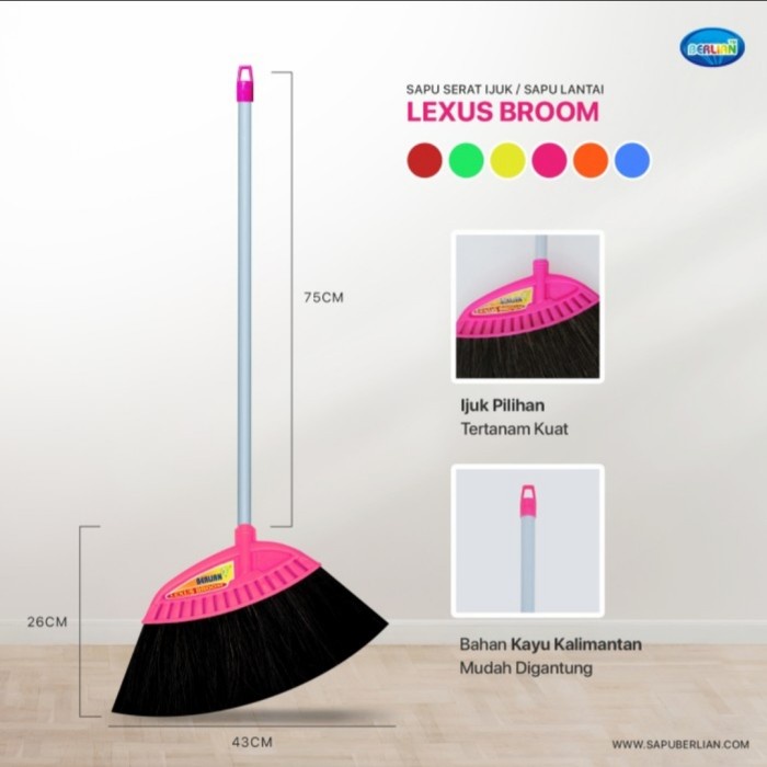 Jual Sapu Lexus Broom Sapu Lantai Berlian | Shopee Indonesia