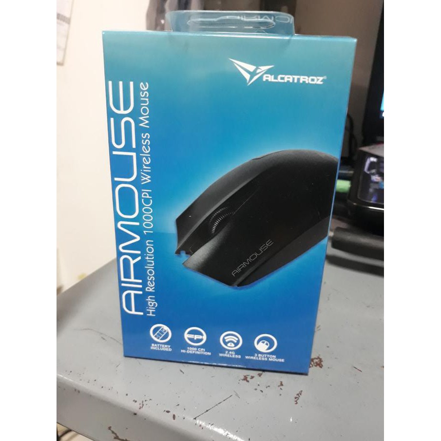 Jual MOUSE WIRELESS / BLUETOOTH AIRMOUSE ALCATROZ BY POWERLOGIC RESMI ...