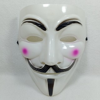 Jual Topeng Anonymous / Topeng Hacker White Version / Vendeta Anonimous ...