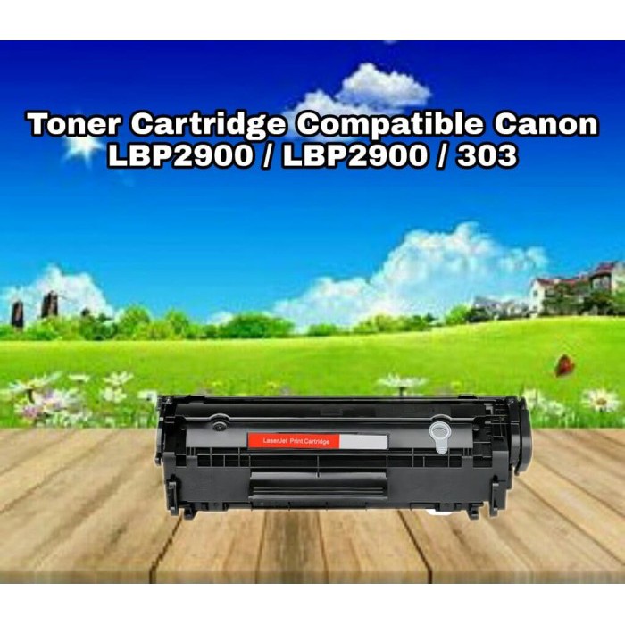 Jual Toner Cartridge Compatible Can 303 LBP2900 LBP3000 LBP-2900 3000 ...