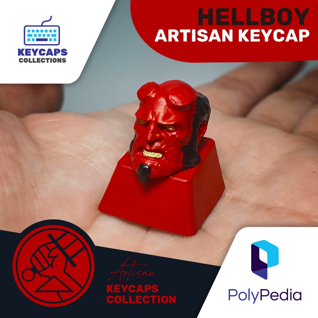 Jual Hellboy Artisan Keycaps Keyboard Mechanical | Shopee Indonesia