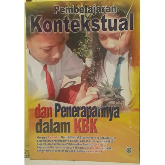 Jual Buku Pembelajaran Kontekstual dan Penerapannya dalam KBK Nurhadi | Shopee Indonesia