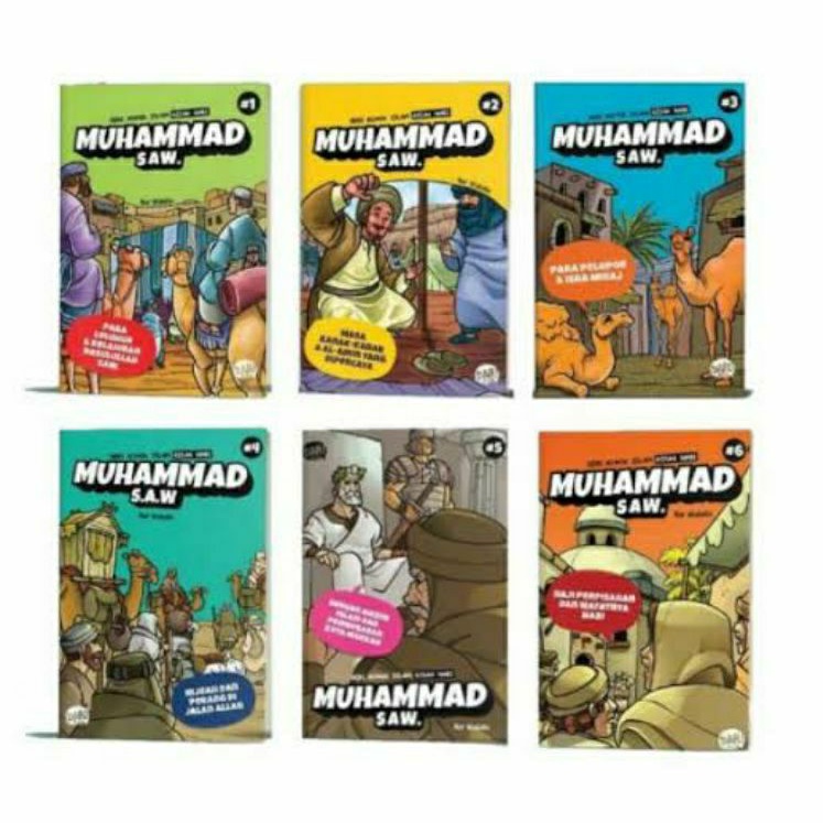 Jual [Mizan] Seri Komik Islam : Kisah Nabi Muhammad SAW | Shopee Indonesia