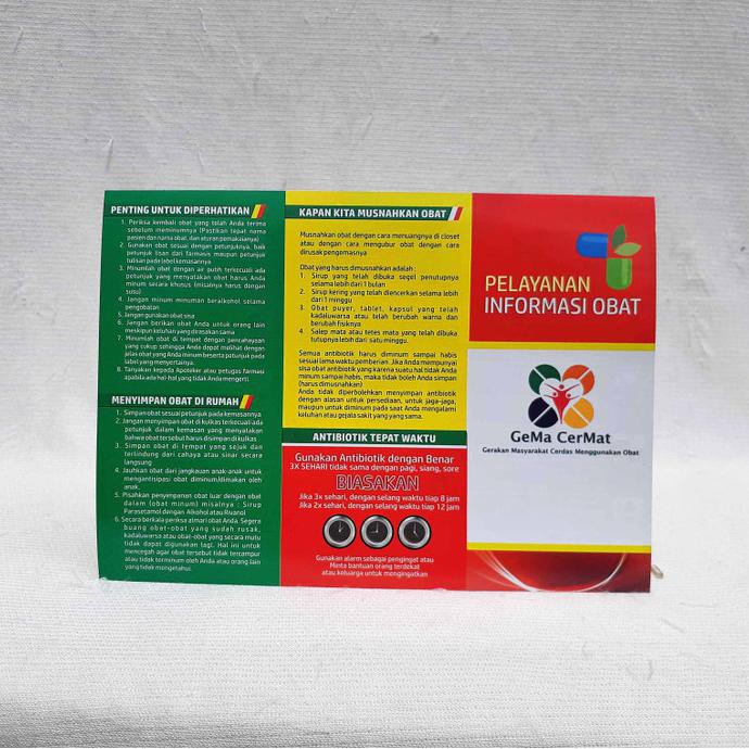Jual Leaflet Brosur PIO (Pelayanan Informasi Obat) - Paket Isi 25 SPECIAL | Shopee Indonesia