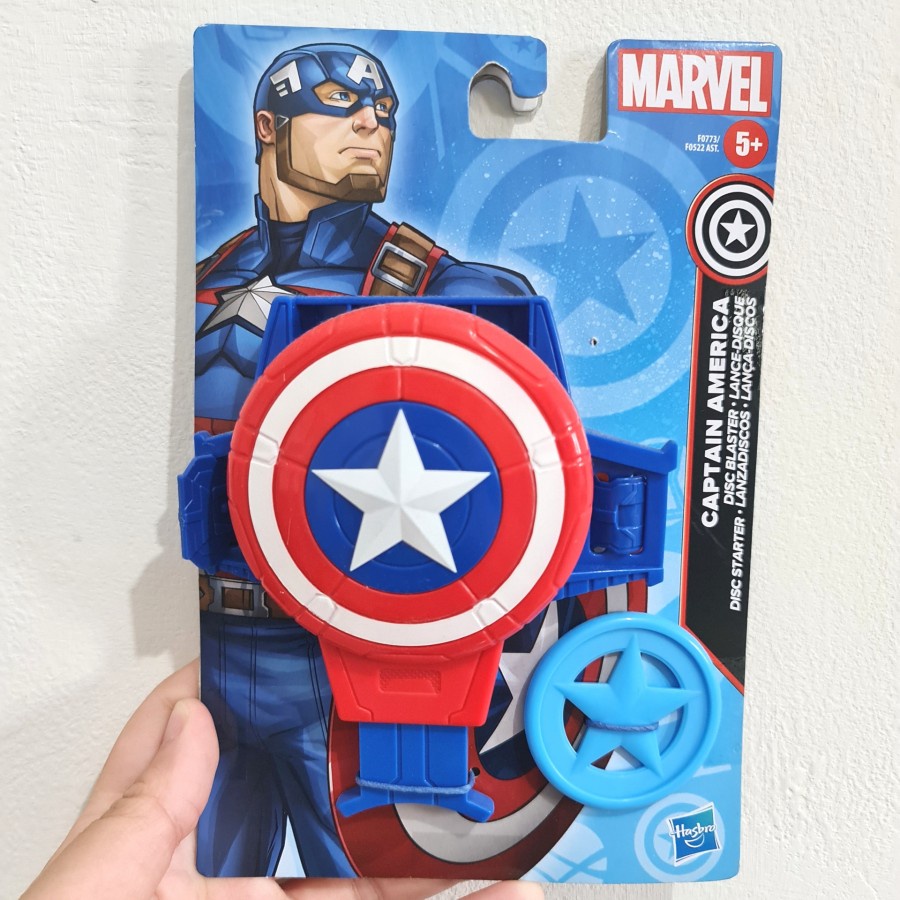 Jual Marvel Captain America Disc Blaster Original Hasbro / Mainan ...