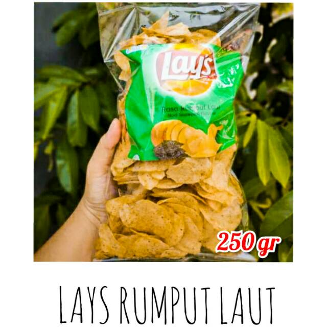 Jual Lays Kiloan Rasa Rumput Laut | Snack Kiloan Cemilan Murah Origina ...