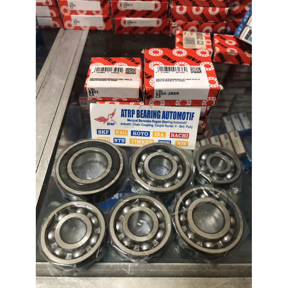 Jual BEARING SET GEAR BOX YAMAHA NMAX AEROX LEXI FULL SET FAG ORIGINAL ...