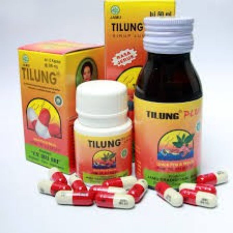 Jual TILUNG KapsuL 500mg /Anfivus/TiLung syr 60mL OBAT TIFUS TIPES ...