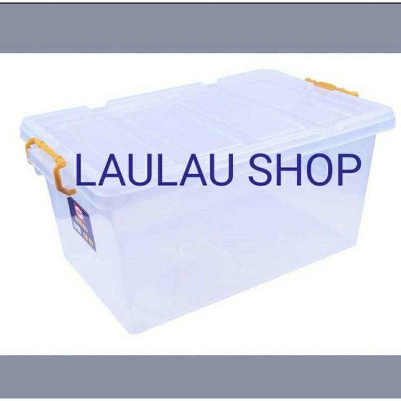 Jual Box Container Bening CB 46 Liter Shinpo / Kotak Penyimpanan Barang ...