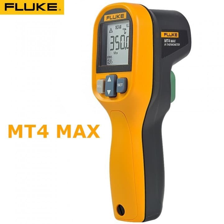 Jual FLUKE MT4 MAX Handheld Infrared Digital Thermometer LCD Display ...