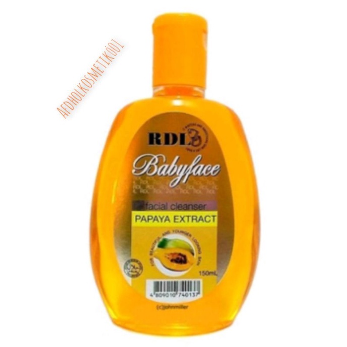 Jual RDL BABYFACE TONER BPOM/RDL BABYFACE CLEANSER ORIGINAL 150ml ...